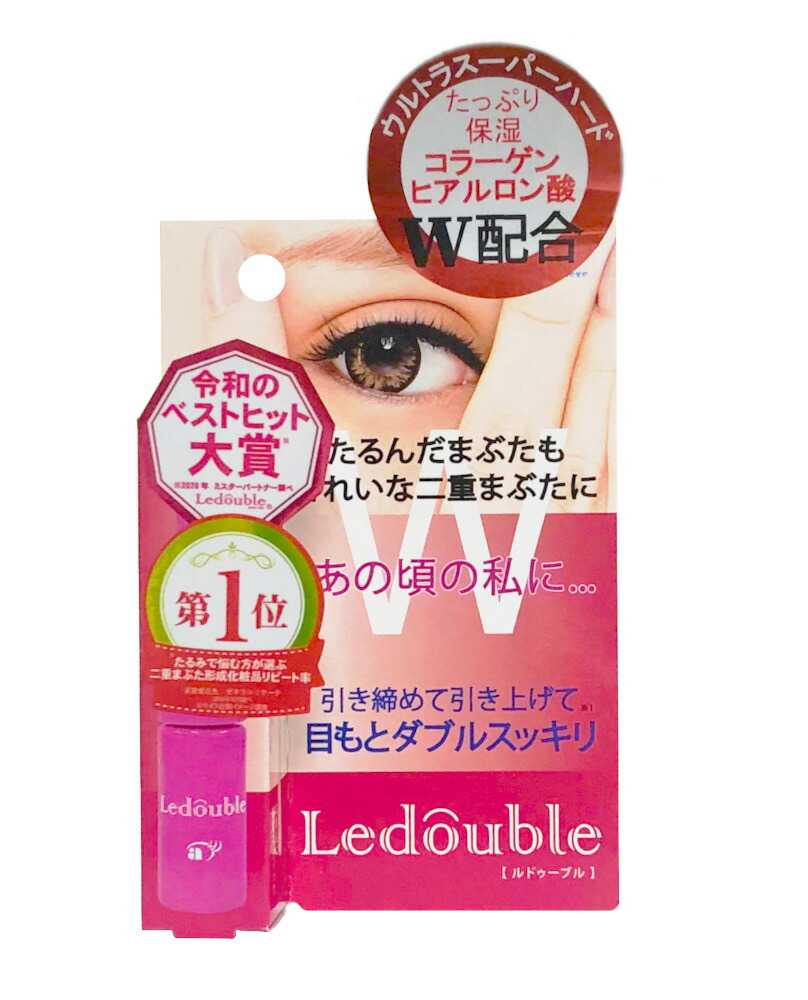 【楽天市場】大人のルドゥーブル Ledouble 4mL 二重まぶた化粧品 二重まぶた形成化粧品 二重形成 クセ付け ふたえ 二重瞼 まぶた 二重整形 ウォータープルーフ のり 矯正 整形 ...