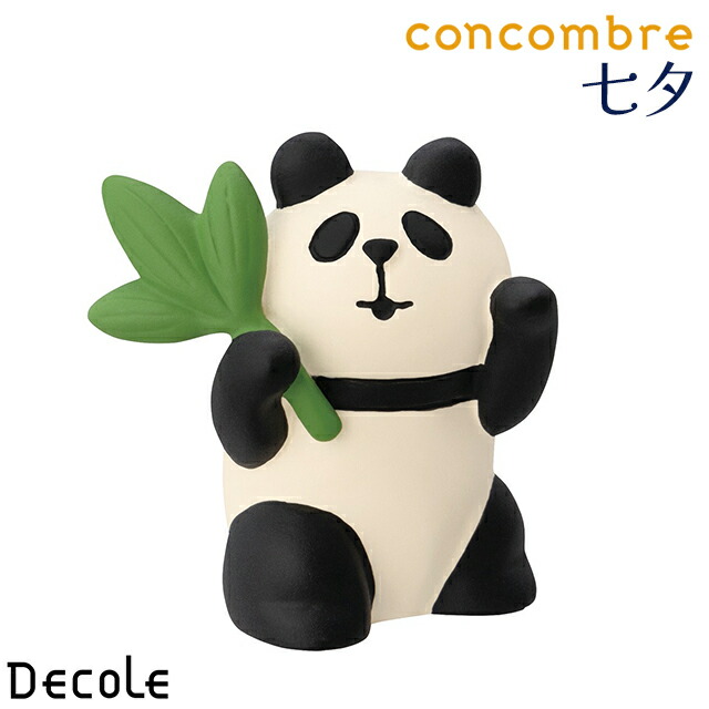 【楽天市場】\3000円で5%OFFクーポン／ decole concombre コンコンブル 七夕2025 踊る招きパンダ ZSV-38844E 置き物 ミニチュア 【 かわいい ...
