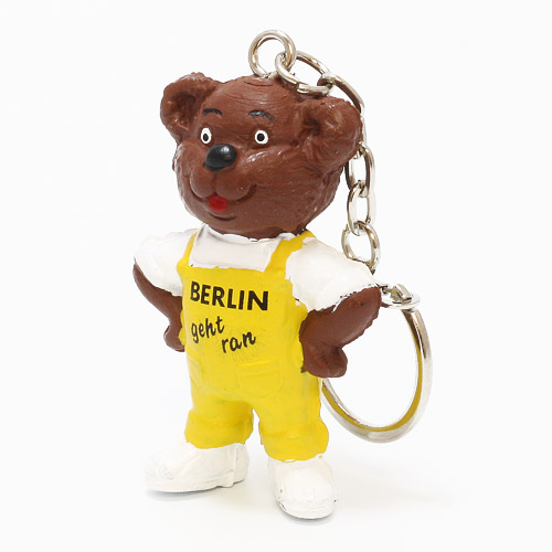 【楽天市場】KEYCHAIN BERLIN GEHTRAN BEAR YELLOW （キーチェーン ベルリン ゲットラン ベアー イエロー ...