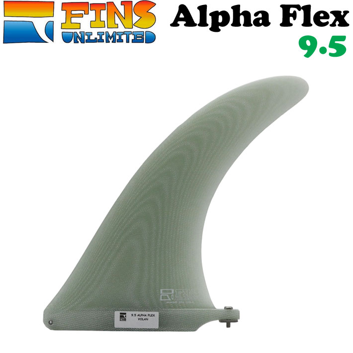【楽天市場】FINSUNLIMITED フィンズアンリミテッド フィン Alpha Flex 9.5 [VOLAN] アルファフレックス ...