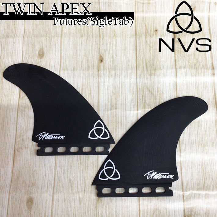 【楽天市場】ショートボード用フィン NVS Fin フィン Timmy Paterson TWIN Fin Single Tab ティミー ...