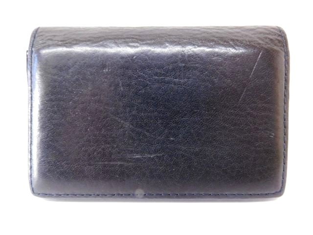 【楽天市場】3F ※送料無料※ イタリア製 Natural tanned leather カードケース ブラック レザー 無地 メンズ 名刺 ...