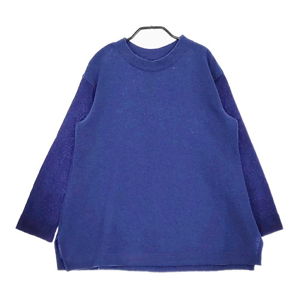 【楽天市場】always オルウェイズ ウール バイカラー セーター ニット ブルー ネイビー レディース【中古】5-0128T：ブランド古着 ...
