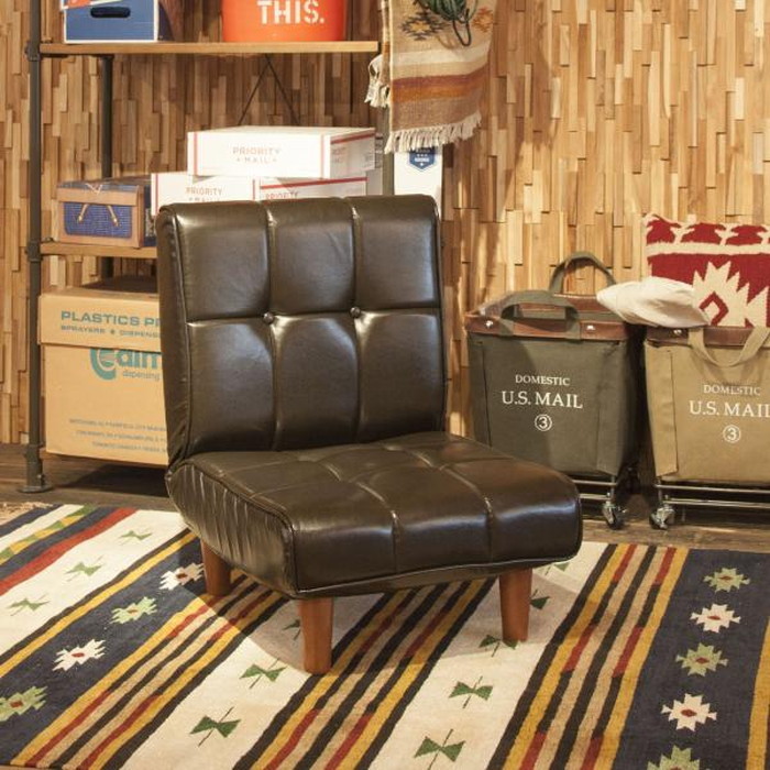 【楽天市場】フロアソファ キャメル ブラウン W51×D61-104×H31-69×SH28 azu-rkc-937 あす楽 ソファ ソファ ソファベッド 送料無料 北欧 モダン 家具 ...