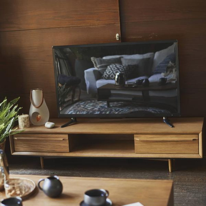 【楽天市場】ティモ TVボード テレビ台 テレビボード 150 ブラック ブラウン ナチュラル W150×D41×H33 店舗 カフェ ...