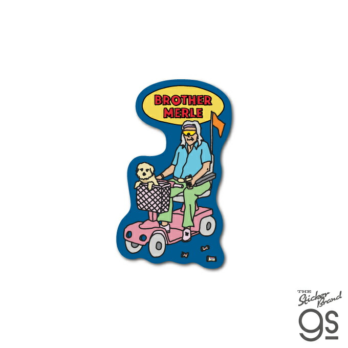 【楽天市場】BROTHER MERLE ダイカットミニステッカー LURKER JOHN ブラザーマール スケボー sk8 ファッション ...