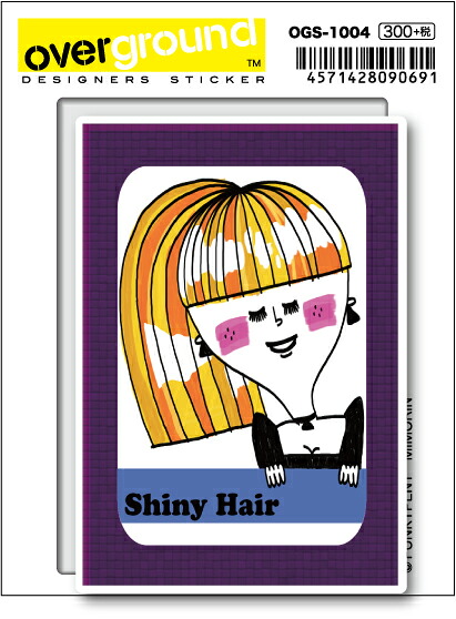 【楽天市場】OGS1004 FUNKYPENT MIMORIN SHINYHAIR FUNKY PENT アーティストグッズ イラストレーター ...
