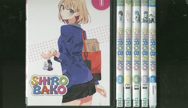 【楽天市場】【中古】 DVD SHIROBAKO 1～6巻セット(未完) レンタル落ち ※ケース無し発送 ZS2586：ギフトグッズ 楽天市場店