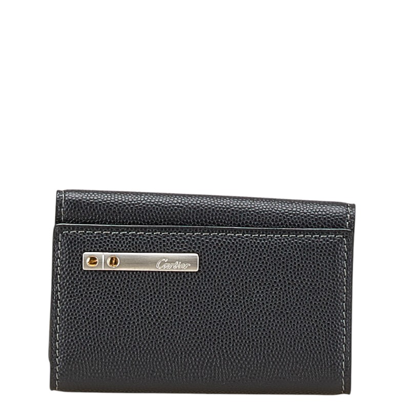 楽天市場】カルティエ マストライン キーケース 6連 ブラック レザー