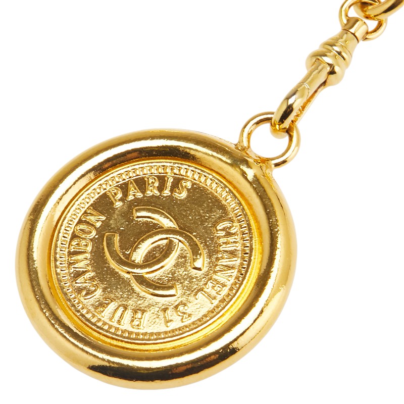 【楽天市場】シャネル 31 RUE CAMBON カンボン チェーン ベルト ゴールド メッキ レディース CHANEL 【中古】：【銀座 ...