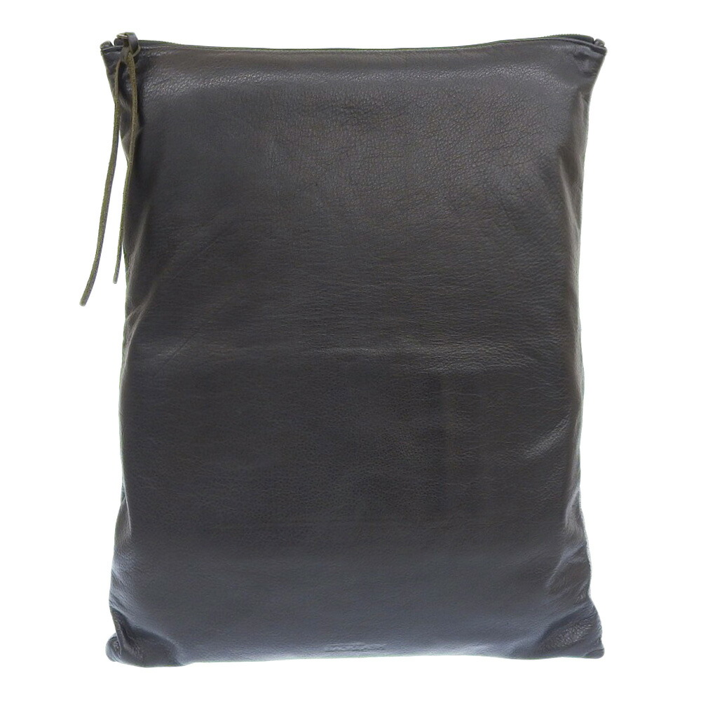 【楽天市場】楽天スーパーセール！【中古】超美品 バックラッシュ BACKLASH レザー スプラッター クラッチ ビジネス バッグ ポーチ 黒 ...