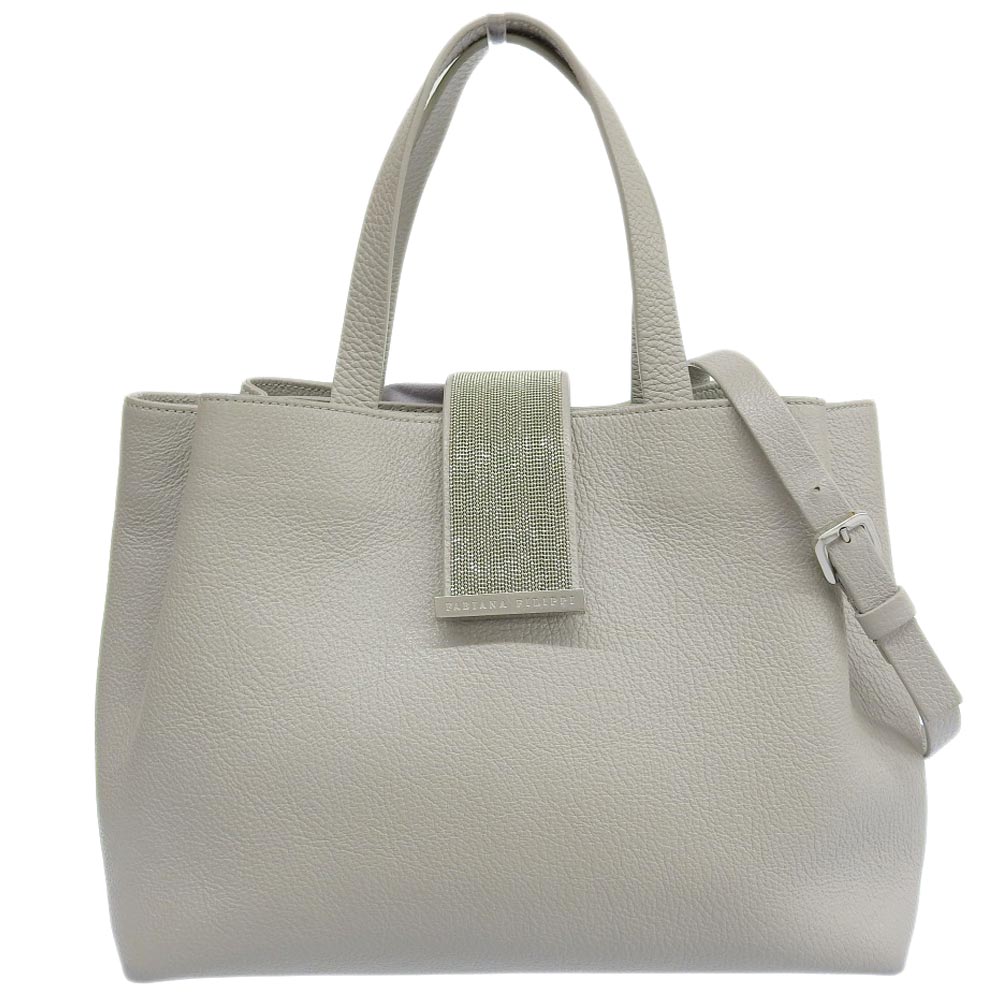【楽天市場】楽天スーパーセール！【中古】超美品 ファビアナフィリッピ 2022年商品 Bead Strap Tote マイクロチェーンビジュー ...