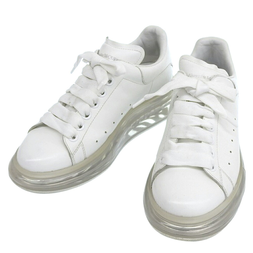 【楽天市場】楽天スーパーセール！【中古】美品 アレキサンダーマックイーン 現行販売商品 オーバーサイズド レザー スニーカー 37 24cm ...