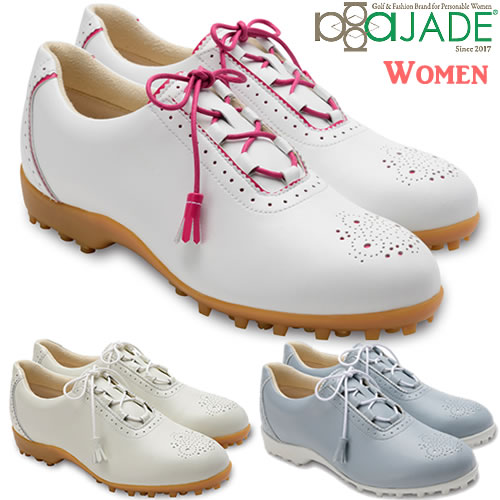 【楽天市場】アジェイド aJADE スパイクレスゴルフシューズ ウィメンズ KAREN カレン AJL-004 紐 レディース：GOLFPLUS