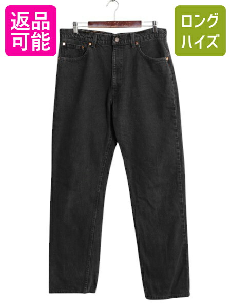 【楽天市場】90s USA製 リーバイス 505 ブラック デニム パンツ 実寸 35 32 / 古着 オールド Levis ジーンズ ジーパン スリム ストレート 黒 アメリカ製| 中古 ...