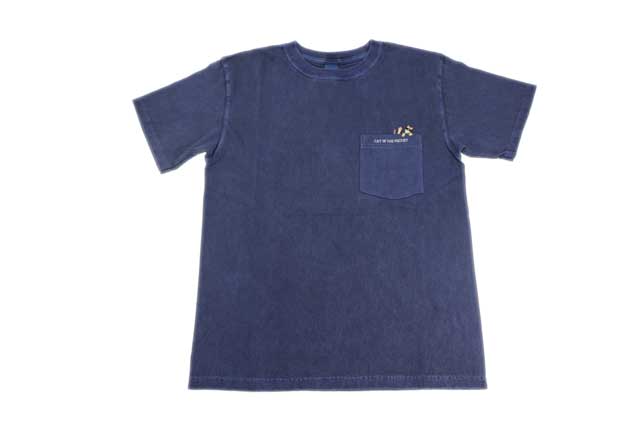 【楽天市場】goodon グッドオン 半袖 ショートスリーブ キャットインザポケット 刺繍Tシャツ ピグメントネイビー USAコットン 日本製 ...