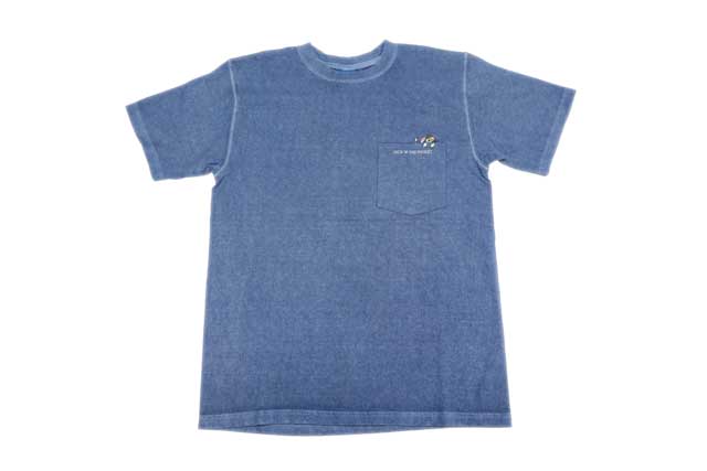 【楽天市場】goodon グッドオン 半袖 ショートスリーブ ジャックインザポケット 刺繍Tシャツ ドッグ ピグメントアジサイ USAコットン ...