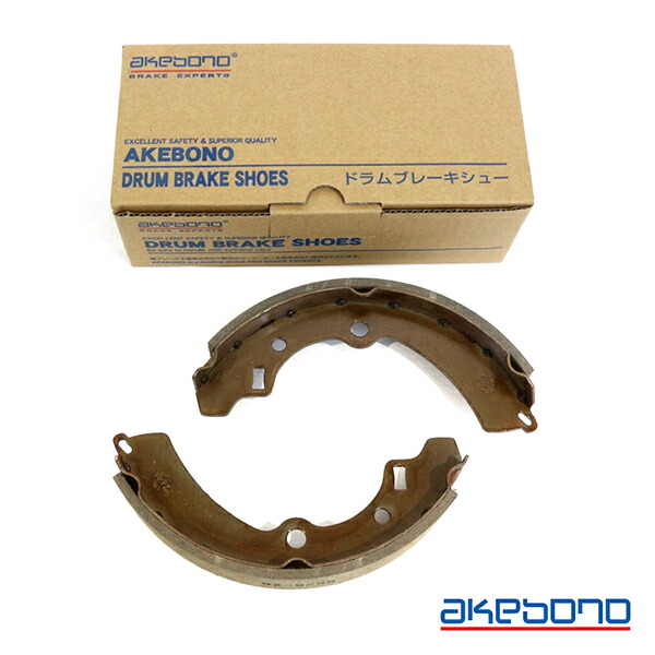 【楽天市場】曙 AKEBONO ジムニー JA71 JA11 JA12 JA22 JB31 JB32 ブレーキシュー ハーフタイプ NN5526F フロント スズキ ドラムブレーキシュー 曙 ...
