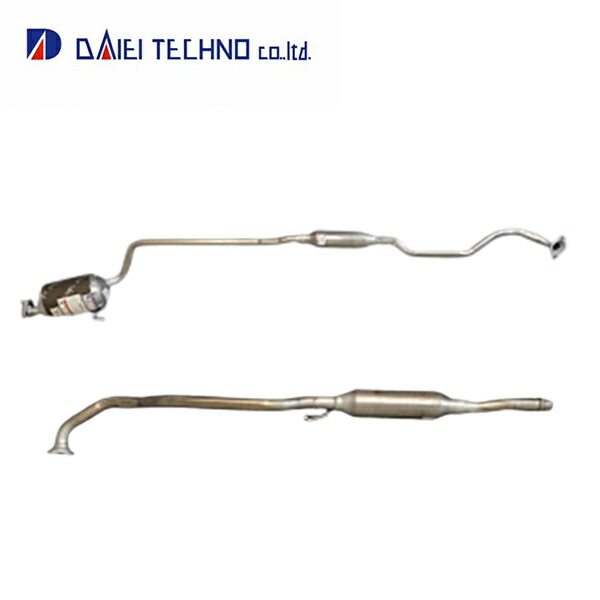 【楽天市場】【大型商品】 大栄テクノ ムーブラテ L550S ターボ リアマフラー (セパレート) MDH-9705SPT ダイハツ 交換 ...