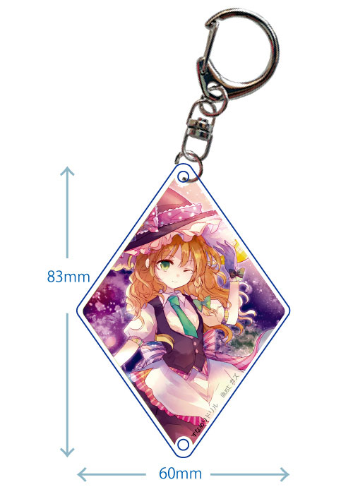 【楽天市場】東方アクリルキーホルダー魔理沙1(カズ2-2)202212 -悶KID- 東方projectキーホルダー：グレップ楽天市場店