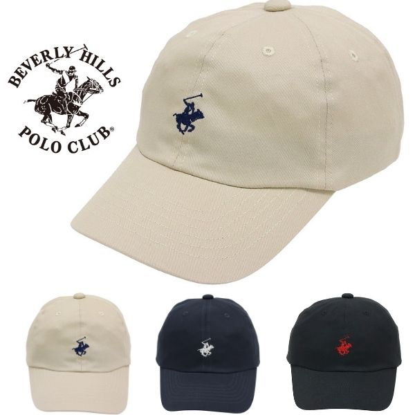 【楽天市場】Beverly Hills Polo Club ビバリーヒルズポロクラブ 181-0001 コットン キャップ ローキャップ 帽子 ...