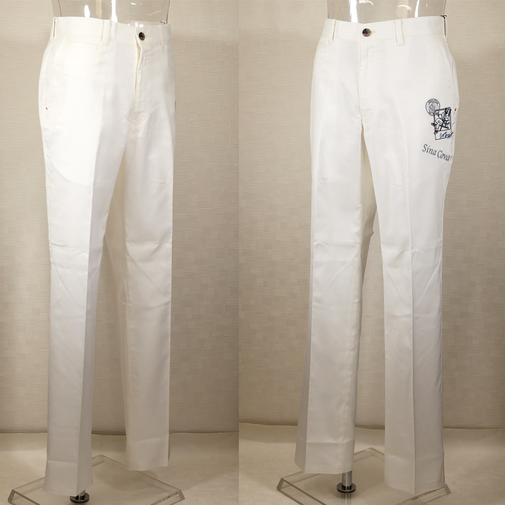 【楽天市場】★シナコバ【*001*】2024・春・夏＜30%OFF＞ ノータックパンツ＜84cm・88cm＞オフホワイト-ec187 ...