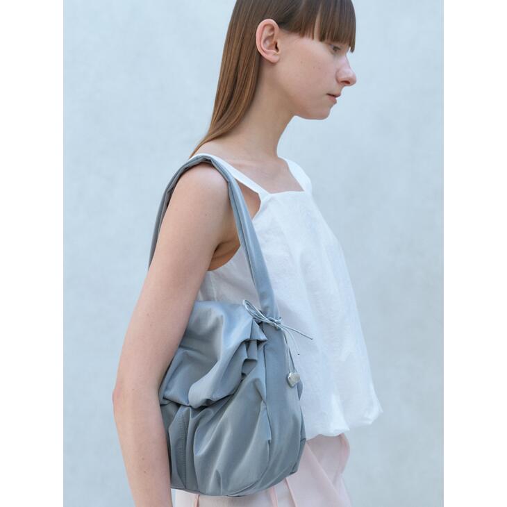 【楽天市場】ACOC (アコック) | Blooming Hobo Bag (gray) | ホーボーバッグ ショルダーバッグ 韓国：北欧雑貨 ...