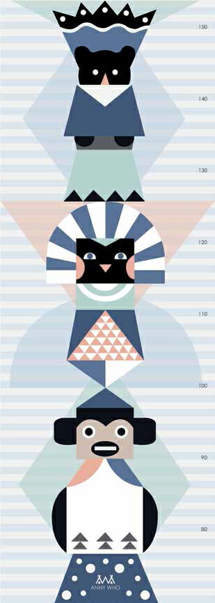 【楽天市場】【SALE セール】ANNY WHO | GROWTH CHART POSTER | アートプリント/ポスター (29 ...