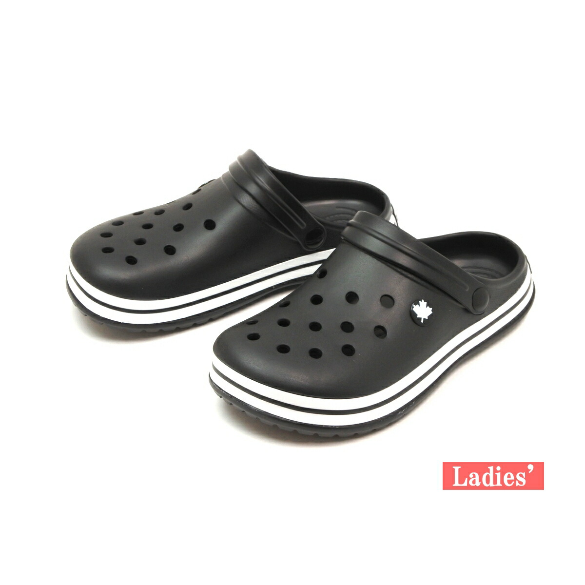 【楽天市場】レディース 軽量 EVAサンダル 2WAYストラップ ライン入り ブラック：はきものや