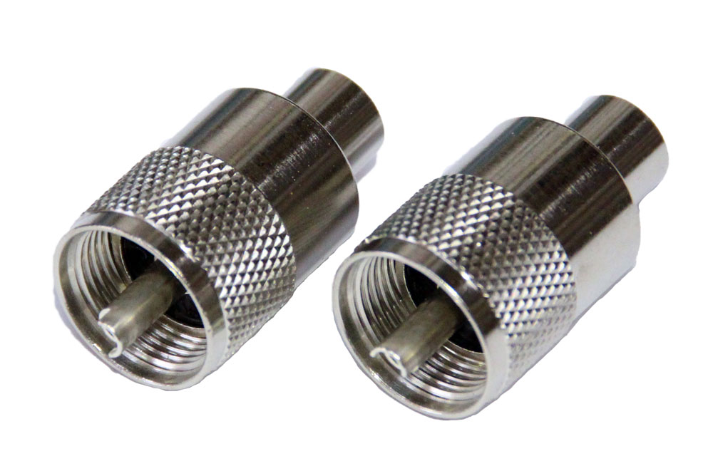 【楽天市場】MP-5 (2個セット) ニッケルメッキ M型 同軸コネクター 5D-2V/5D-FB用：Hanna Web Shop