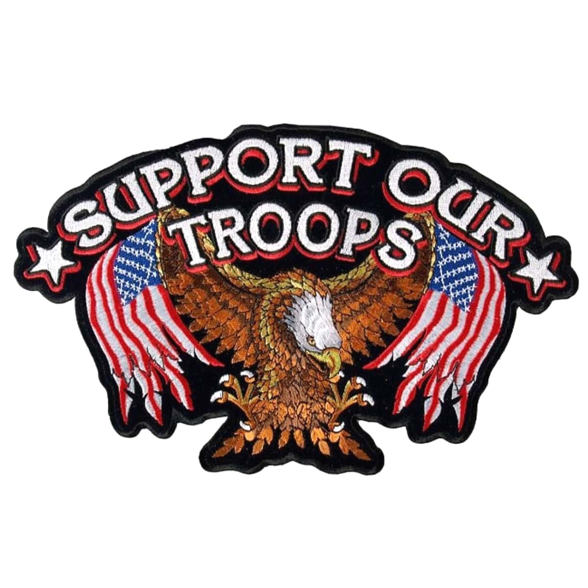 【楽天市場】日本未発売! セール価格! ホットレザー [Support Our Troops Patch] サポート アワー トゥループス ...