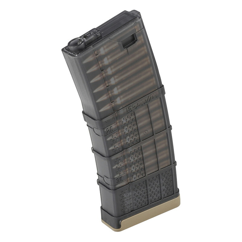 【楽天市場】EMG/CYMA M249A Lancer Systems L5AWM 5.56x45 Magazine Tan ...
