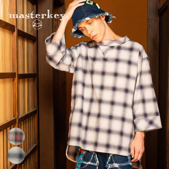【楽天市場】【最大P38倍!!お買い物マラソン!!】マスターキー プルオーバーシャツ MASTERKEY A-04 FISHERMAN チェックシャツ ユニセックス (24021)：HOOD楽天市場店