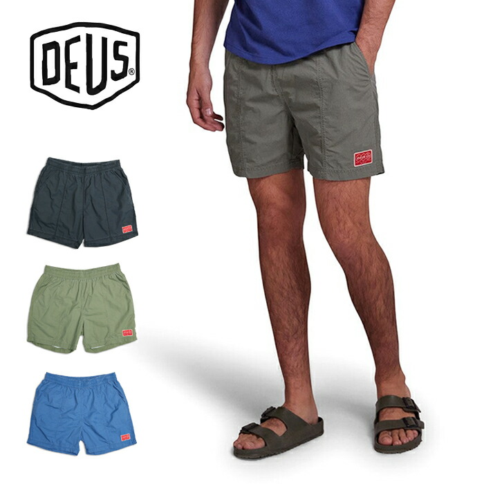 【楽天市場】【最大P38倍!!お買い物マラソン!!】デウス deus 短パン ショートパンツ ショーツ 半ズボン Deus Ex ...