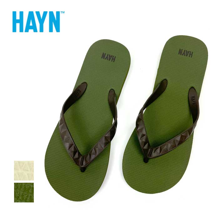 【楽天市場】【最大P38倍!!お買い物マラソン!!】ハイアン サンダル メンズ HAYN A2655PSH013 STUDDED TONAL ...