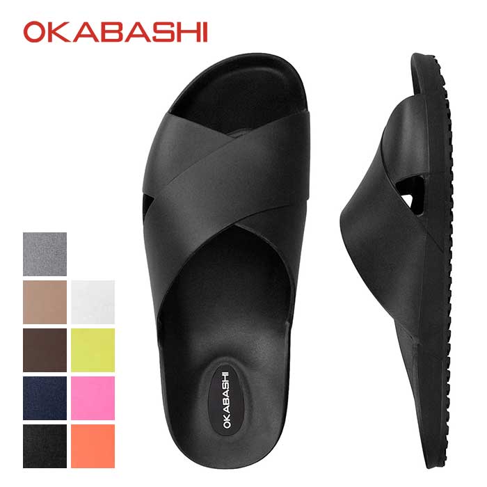 【楽天市場】【最大P38倍!!お買い物マラソン!!】オカバシ サンダル OKABASHI 正規品 メンズ レディース ユニセックス O-80501 Maddox スライドサンダル 軽量 春夏 ...