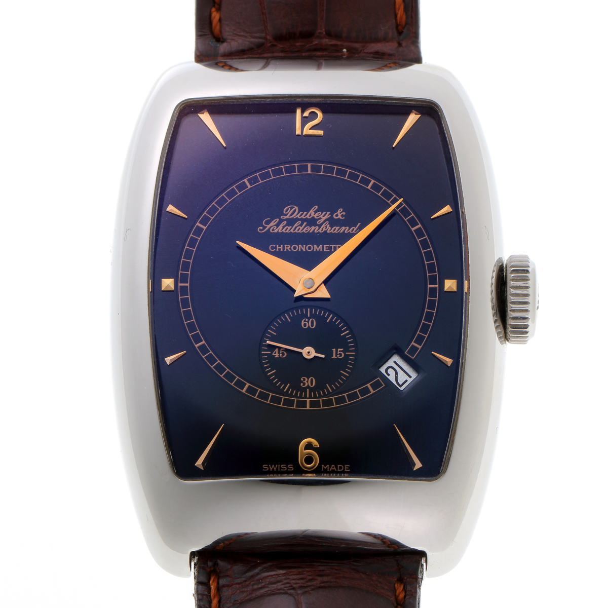 【楽天市場】DUBEY & SCHALDENBRAND ダービー&シャルデンブラン アエロディーン クロノメーター オートマチック ブラック ...