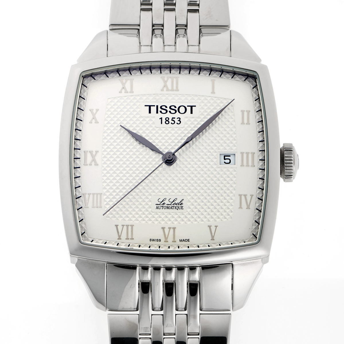 【楽天市場】TISSOT ティソ ルロックル スクエアウォッチ オートマチック T006.707.11.033.00 シルバー文字盤 SS ...
