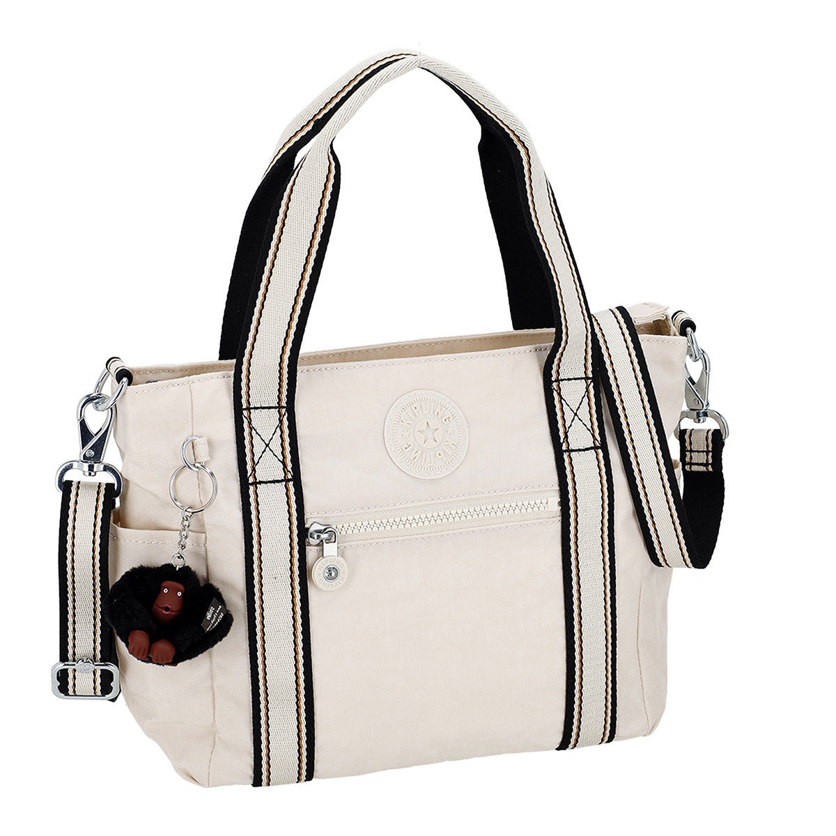 【楽天市場】KIPLING キプリングJAYLA S ジェイラエス KIB9K874O LIGHT SAND PR トートバッグ ショルダー ...