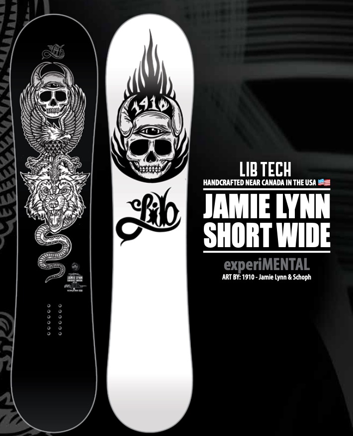 【楽天市場】LIB TECH 24/25 JAMIE SHORT WIDE 即納です！：トリックスター
