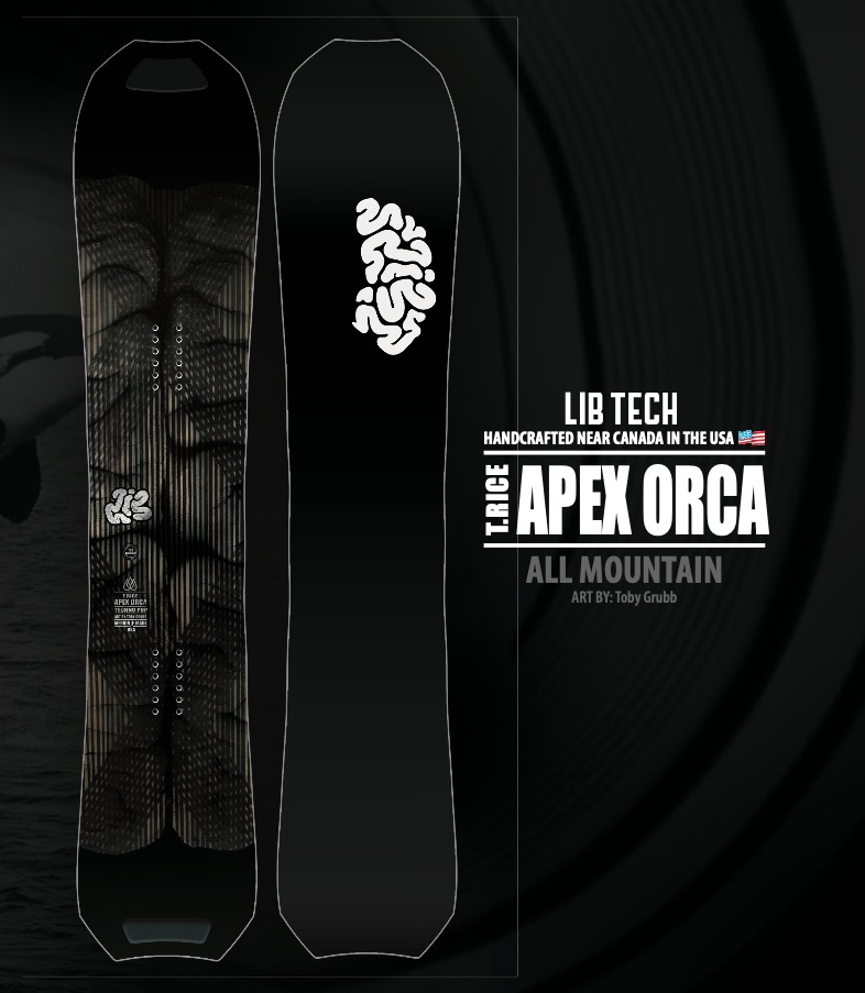 【楽天市場】予約25-26 LIB TECH APEX ORCA 2025年9月お届け予定：トリックスター