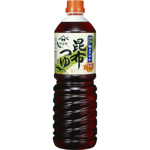 【楽天市場】ヤマサ 昆布つゆ 1Lx2本set【6ヵ月以上】R：爆安問屋KANBI