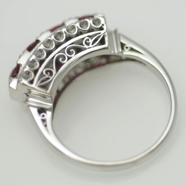 【楽天市場】♪リング 指輪♪ Pt900/ルビーR1,87 ダイヤD0,42/#9 【JR1071】【税込価格】【質屋出店】【中古】【あす楽 ...