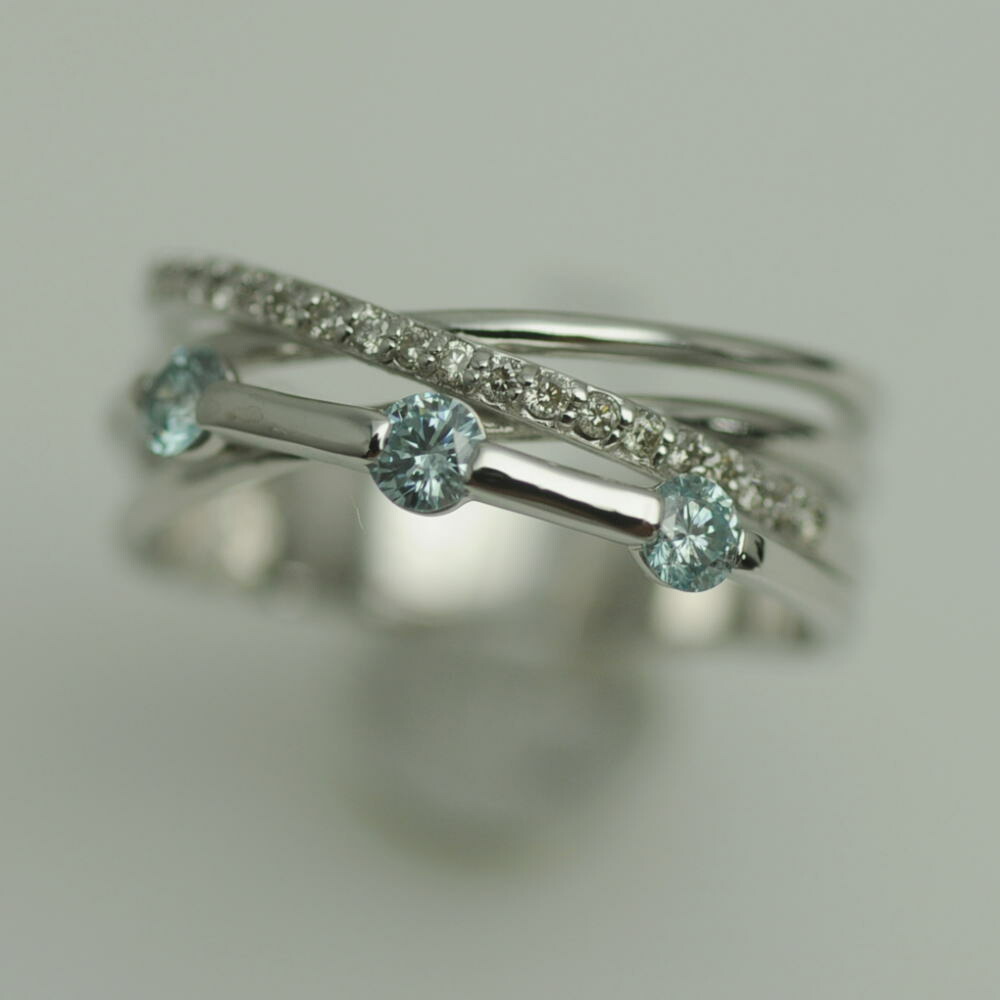 【楽天市場】♪リング 指輪♪ K18WG/ダイヤD0.31 D0.13/#16 【JR2046】【税込価格】【質屋出店】【中古】【あす楽対応 ...