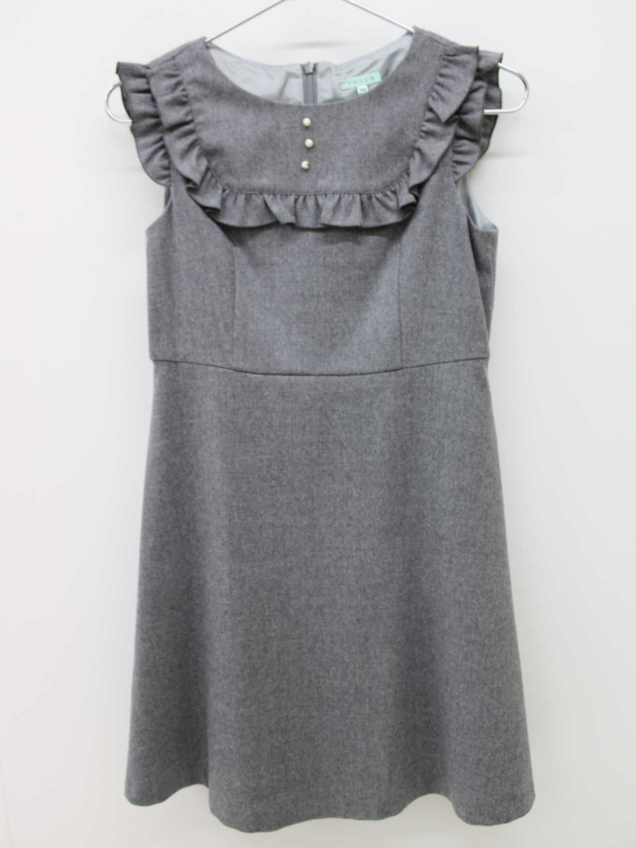 【楽天市場】＜トッカ/TOCCA BAMBINI＞140cm ジャンパースカート グレー【中古】子供服 キッズ kids ジュニア 女の子 秋冬 onepi 219042：セカンズ＆キッズセカンズ