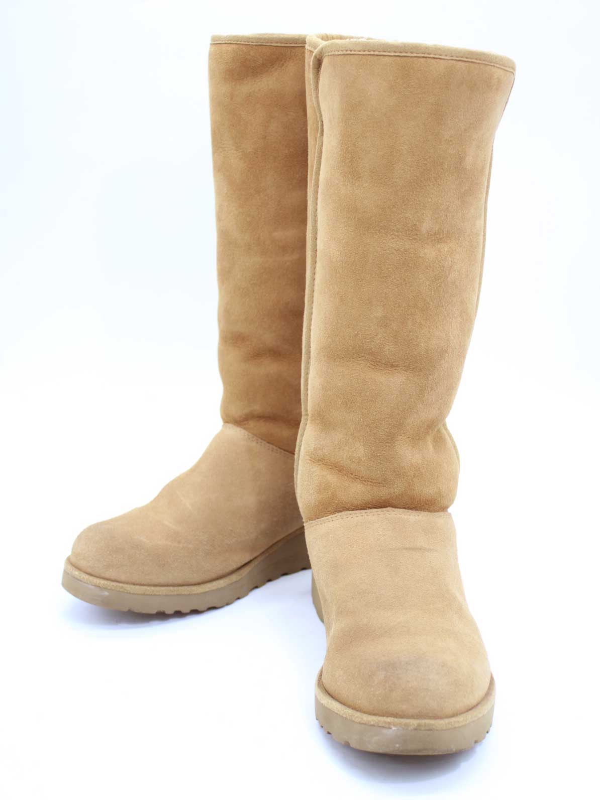 【楽天市場】【冬物 新入荷】『UGG/アグ』ロングムートンブーツ/1013429/シンプル/カジュアル/ロングブーツ/シューズ/靴 ベージュ× ...