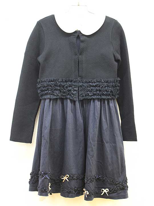 【楽天市場】【新規値下げ!】 トッカ/TOCCA BAMBINI 130cm アンサンブル3点セット 白×濃紺×紺 フォーマル 入学式 卒園式 結婚式 冠婚葬祭 発表会 謝恩会 【中古】子供服 ...