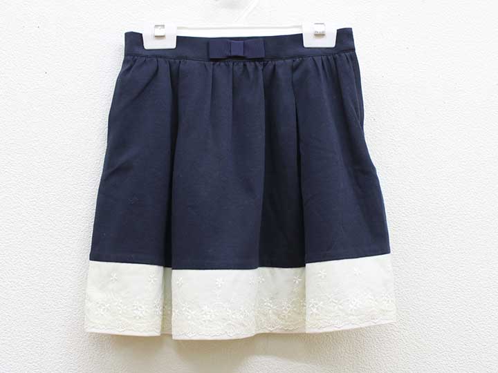 【楽天市場】【SALE!】 トッカ/TOCCA BAMBINI 130cm スカート 濃紺×アイボリー 【中古】子供 キッズ kids 女の子 bottoms 春夏秋冬 904042：セカンズ ...