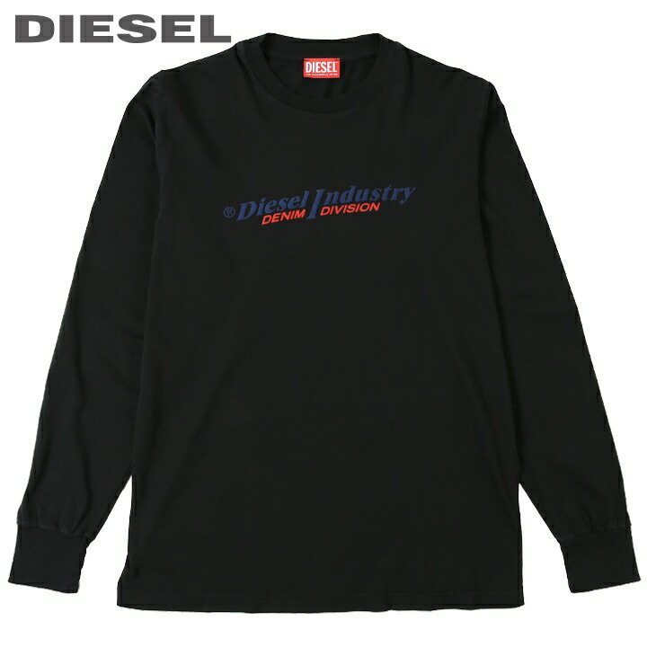 【楽天市場】 Diesel ディーゼル メンズ ロゴプリント ロンt 長袖tシャツ カットソー【t Just Ls Ind】【サイズxs】【1