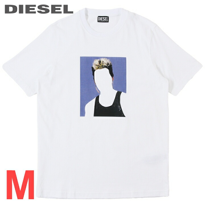 【楽天市場】 Diesel ディーゼル メンズ グラフィックプリント コットン 半袖tシャツ カットソー【t Just C2】【サイズm